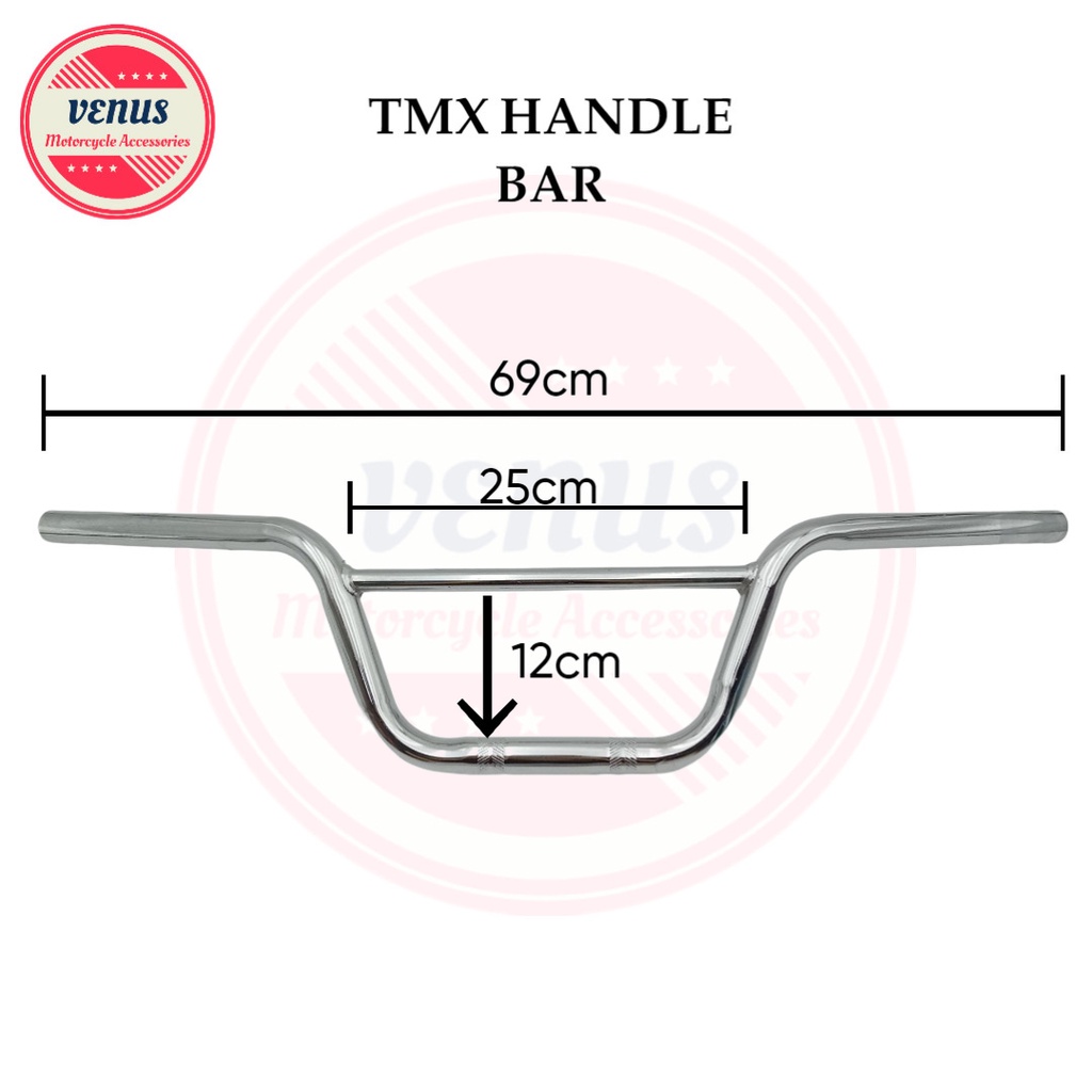 TMX XRM BAJAJ UNIVERSAL HANDLE BAR WITH HOLDER (XRM,TMX,BAJAJ) | Shopee ...