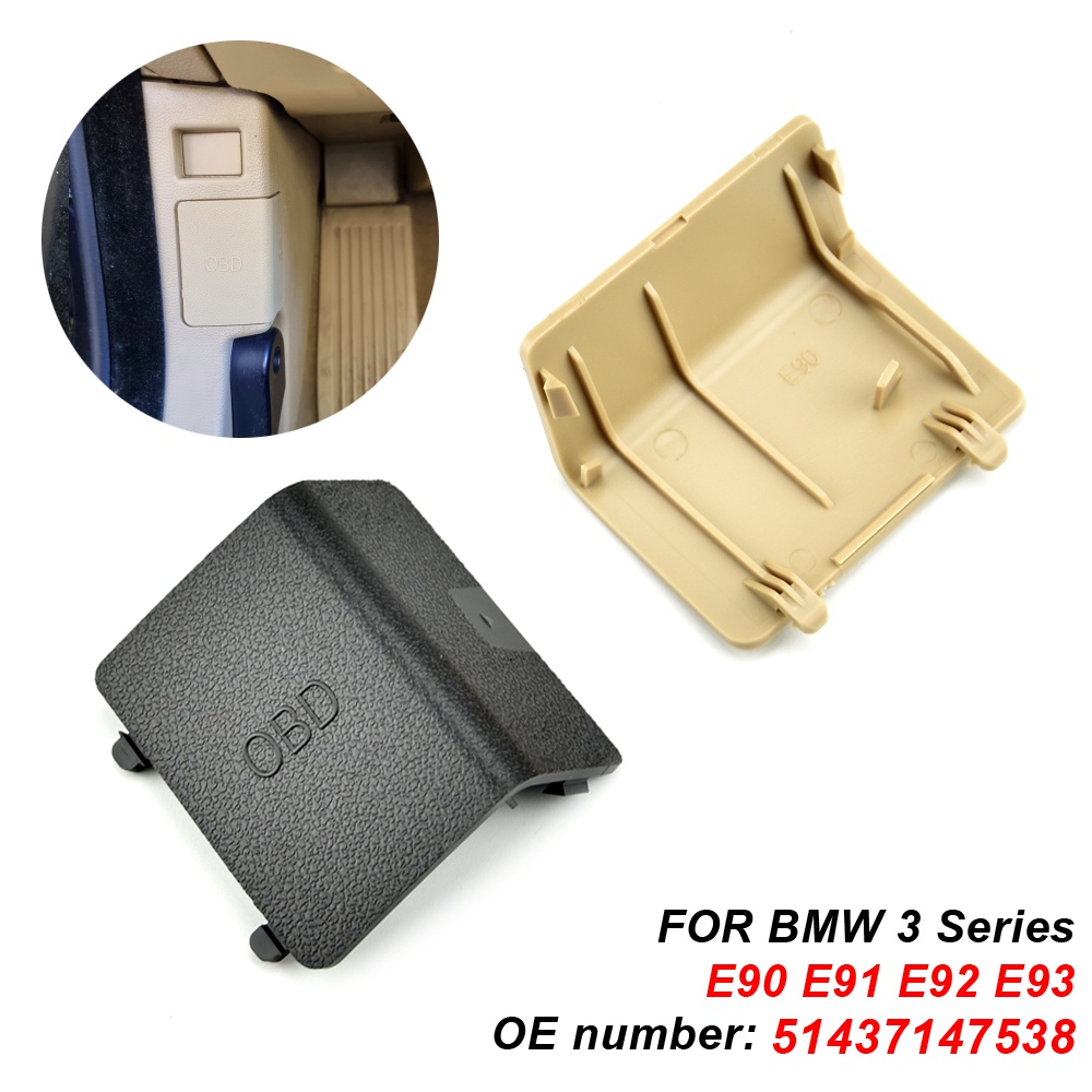 OBD Plug Cover Kick Panel Trim Cap Protective Shell Casing Diagnostic ...