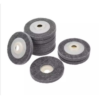10pcs Gray Fiber Polishing Sanding Disc Metal Buffing Wheel Pad ...