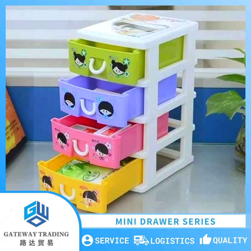 Multi- Purpose Mini Drawer Storage Cabinet | Shopee Philippines