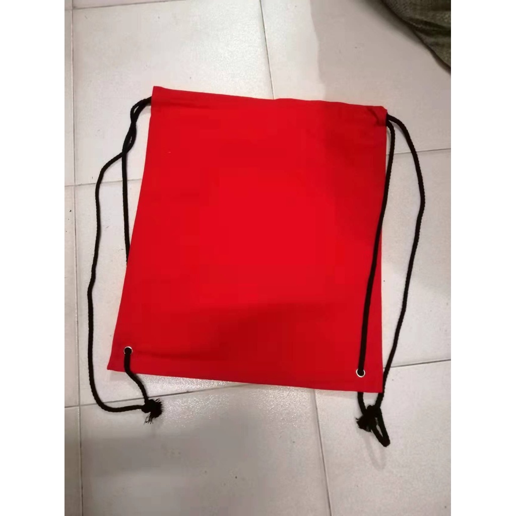 Wholesale Affordable Nylon Canvas Drawstring Bag String Bag Plain ...