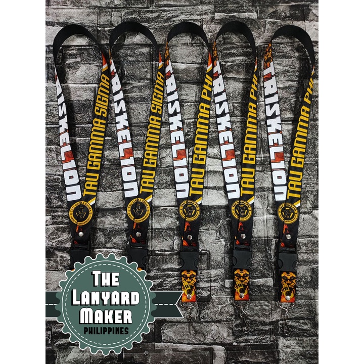 Triskelion Tau Gamma Phi Tau Gamma Sigma ID Lace Lanyard ID Sling ID ...