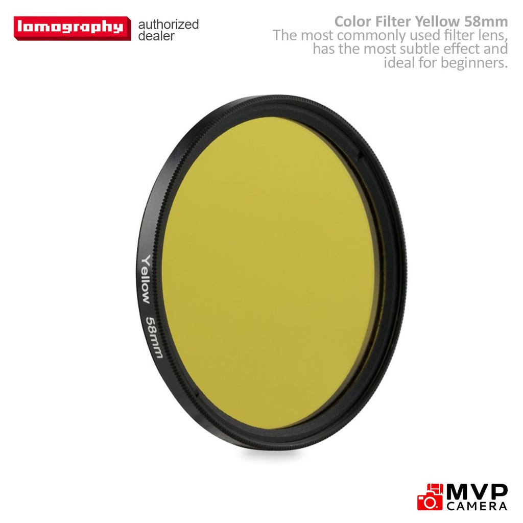 Lomography Color Filter Yellow 58mm z230yellow MVP CAMERA | Shopee ...