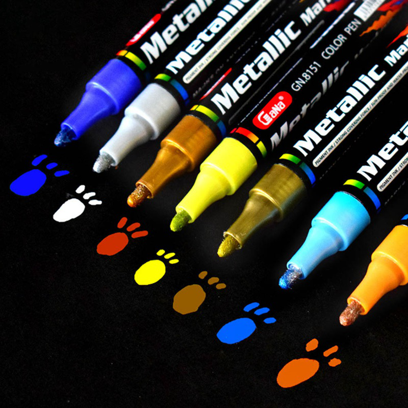 COD Japan Colorful Waterproof Permanent Paint Marker Pen For Car Tyre ...