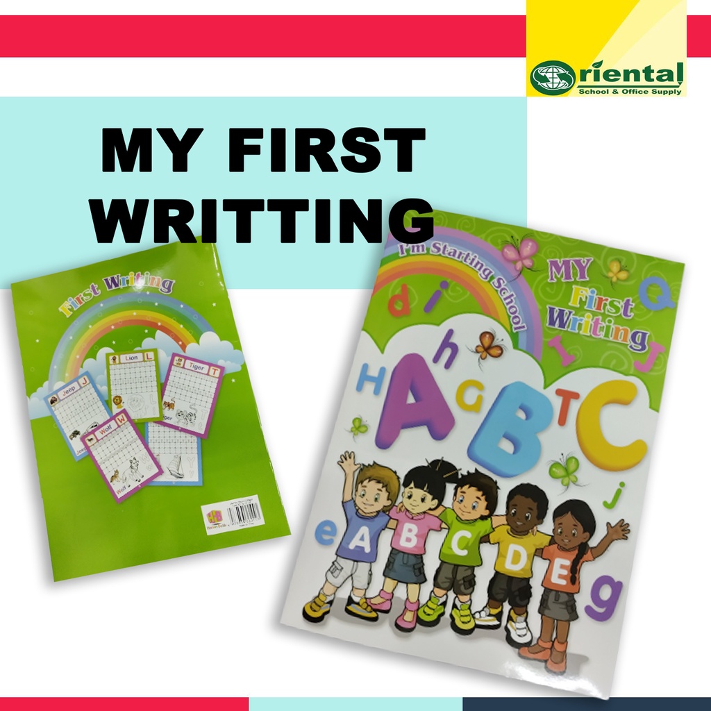 My FIrst Writing ABC Activity Colroed Book - Tracing Pad for Letters ...
