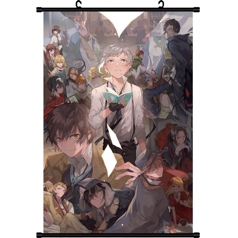Anime Bungou Stray Dogs Osamu Dazai Fabric Wall Scroll poster cosplay ...