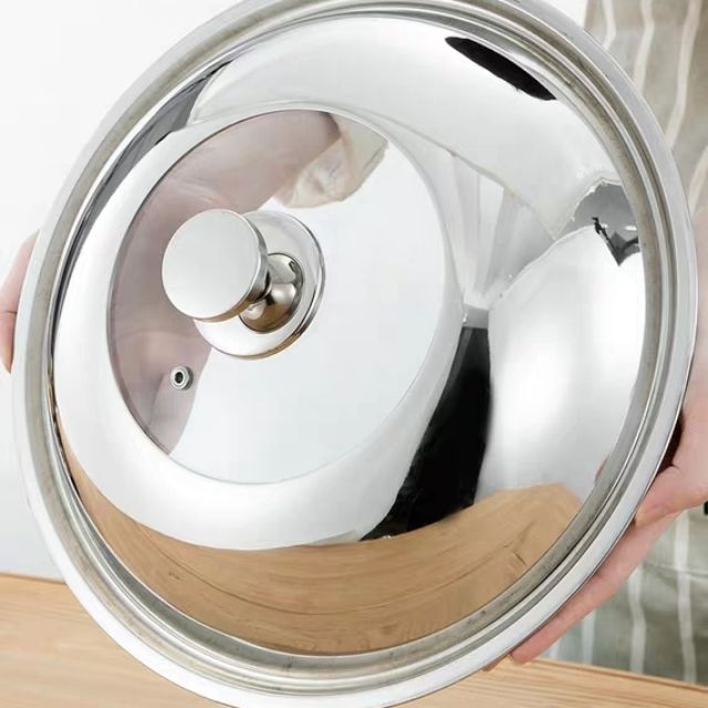 pot cover Stainless steel lid | Shopee Philippines
