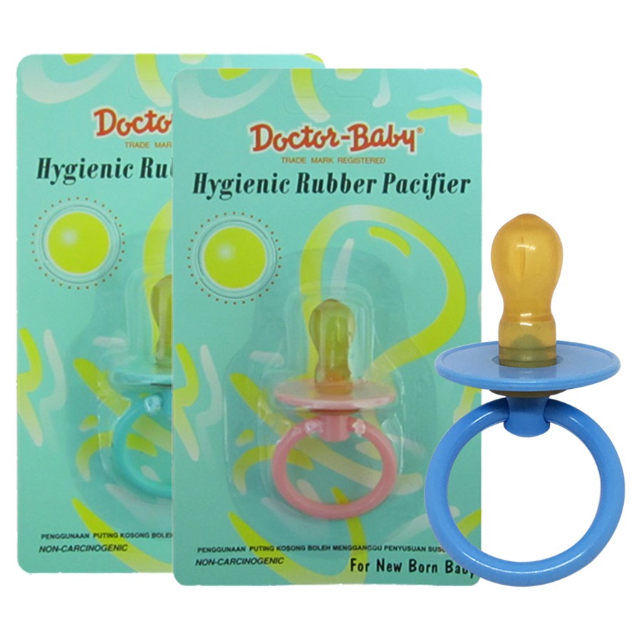 Doctor Baby Rubber Pacifier (New Born) - 701-C (2pcs) | Shopee Philippines