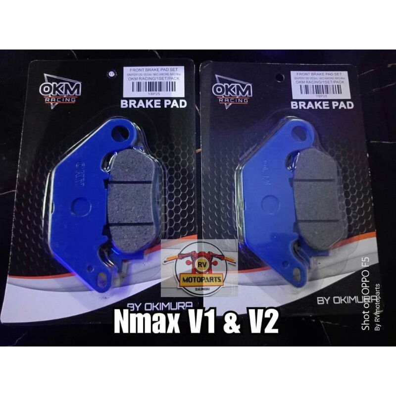 OKM RACING Brake Pad Nmax V1 & V2 | Shopee Philippines