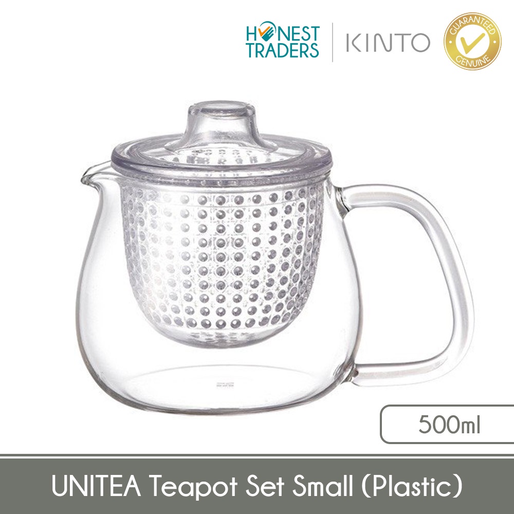 Kinto Unitea Teapot Set Small Plastic 500ml 22909 | Shopee Philippines