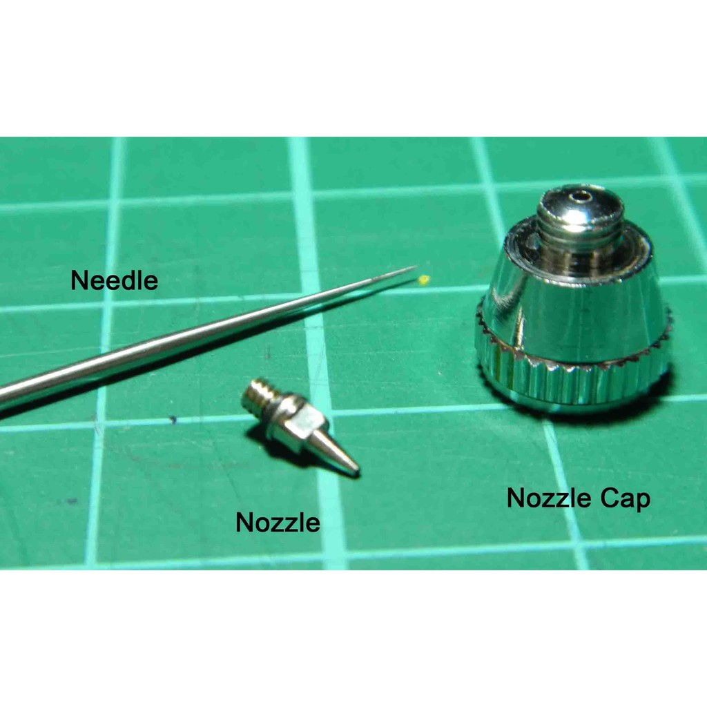 Airbrush Needle, Nozzle and Cap Set | Shopee Philippines