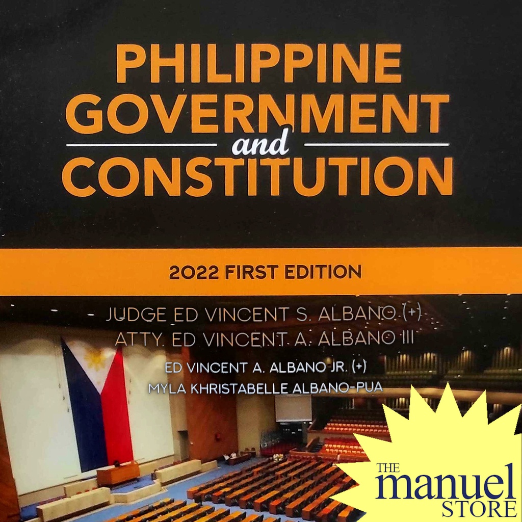 Albano (2022) - Philippine Government and Constitution - Constitutional ...