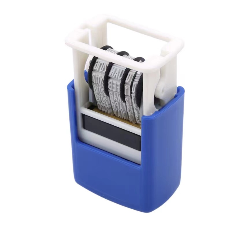 Ink date stamp 4MM flip stamp office supplies | Shopee Philippines