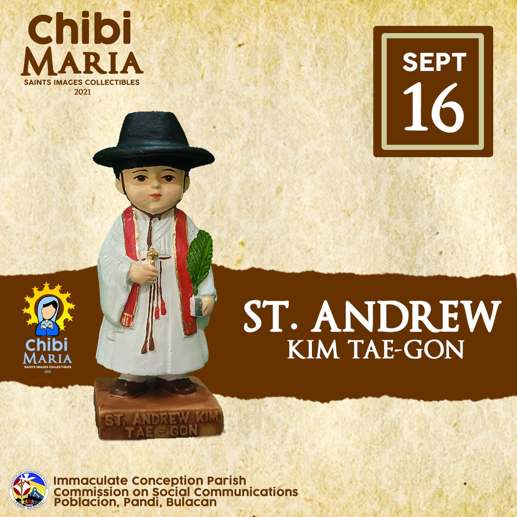 Chibi Saint - Saint Andrew Kim Taegon | Shopee Philippines
