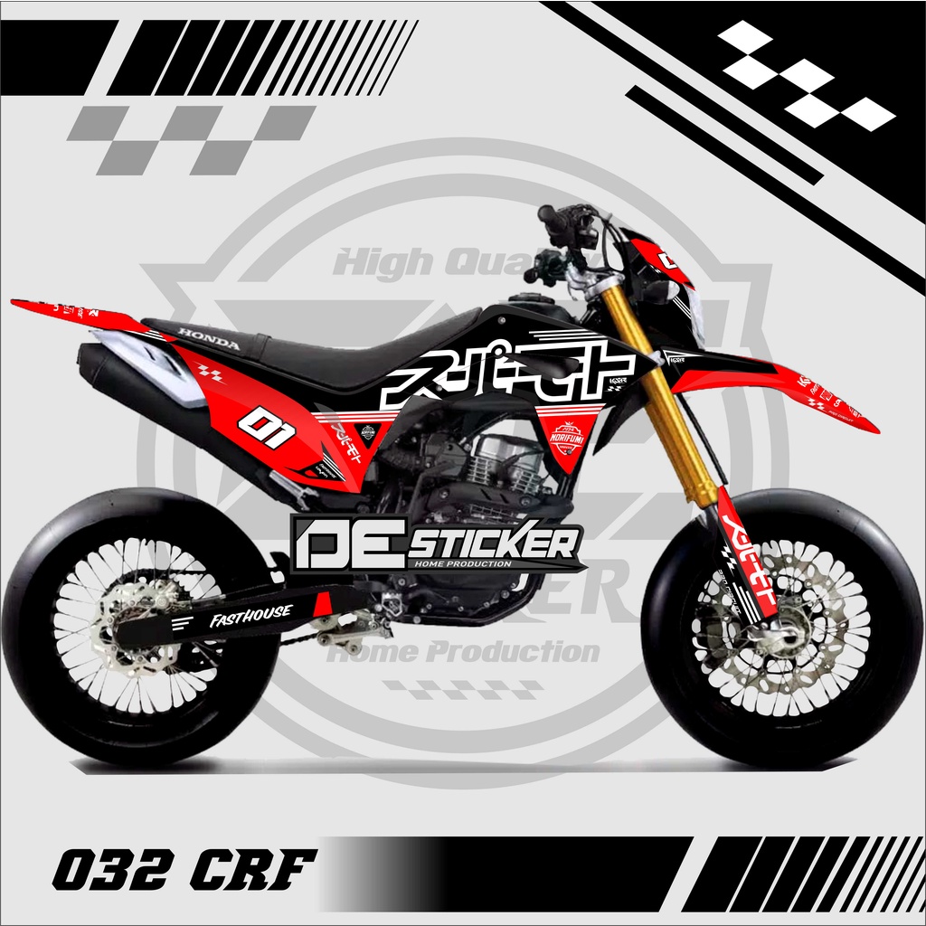 Crf SUPER GLOSSY PREMIUM DECAL - FULL BODY CUSTOM | Shopee Philippines