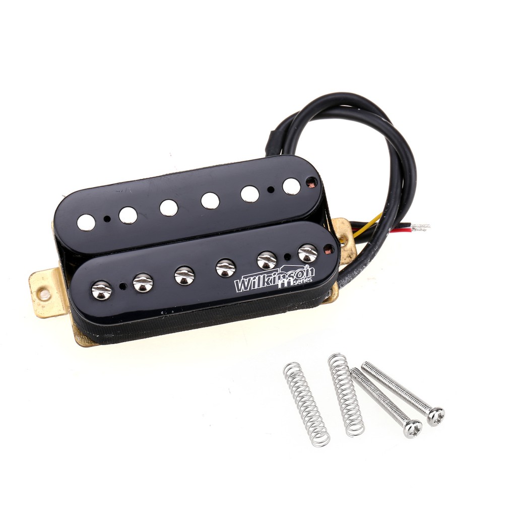 Wilkinson Classic Tone Ceramic Overwound Open Style Humbucker Bridge ...