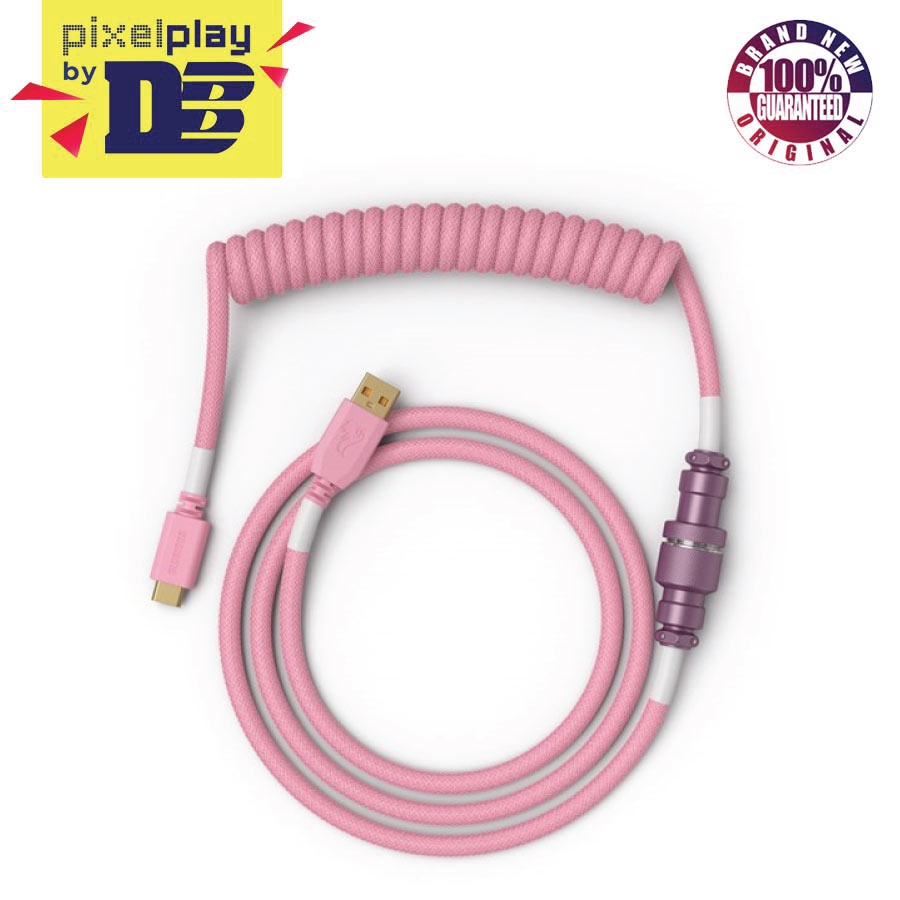 Glorious Coiled Cable (Pixel Pink) | Shopee Philippines
