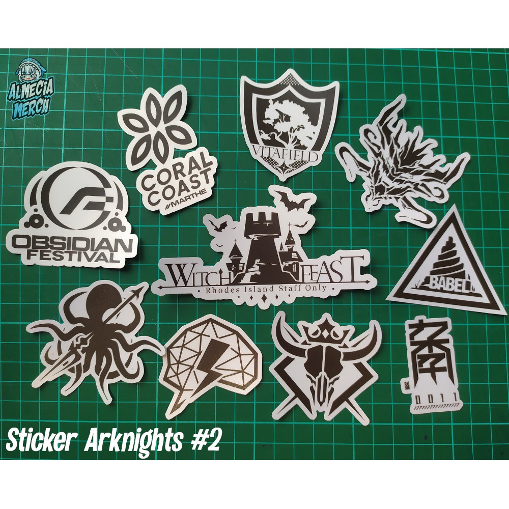 Arknights Logo Sticker / Arknights Sticker 2 / Arknight Sticker Part 2 ...