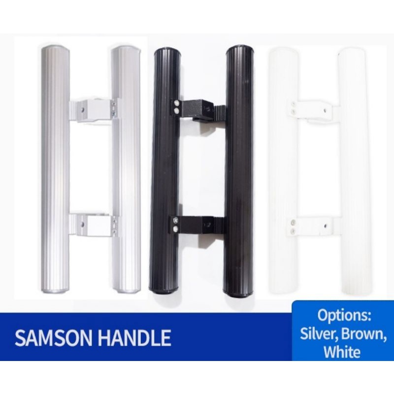 SAMSON HANDLE FOR SLIDING DOOR ALUMINUM (1set) | Shopee Philippines