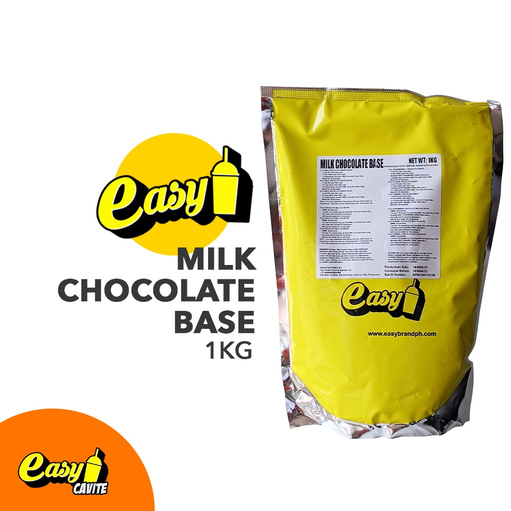 Easy Brand Milk Chocolate Base Powder 1kg | Shopee Philippines