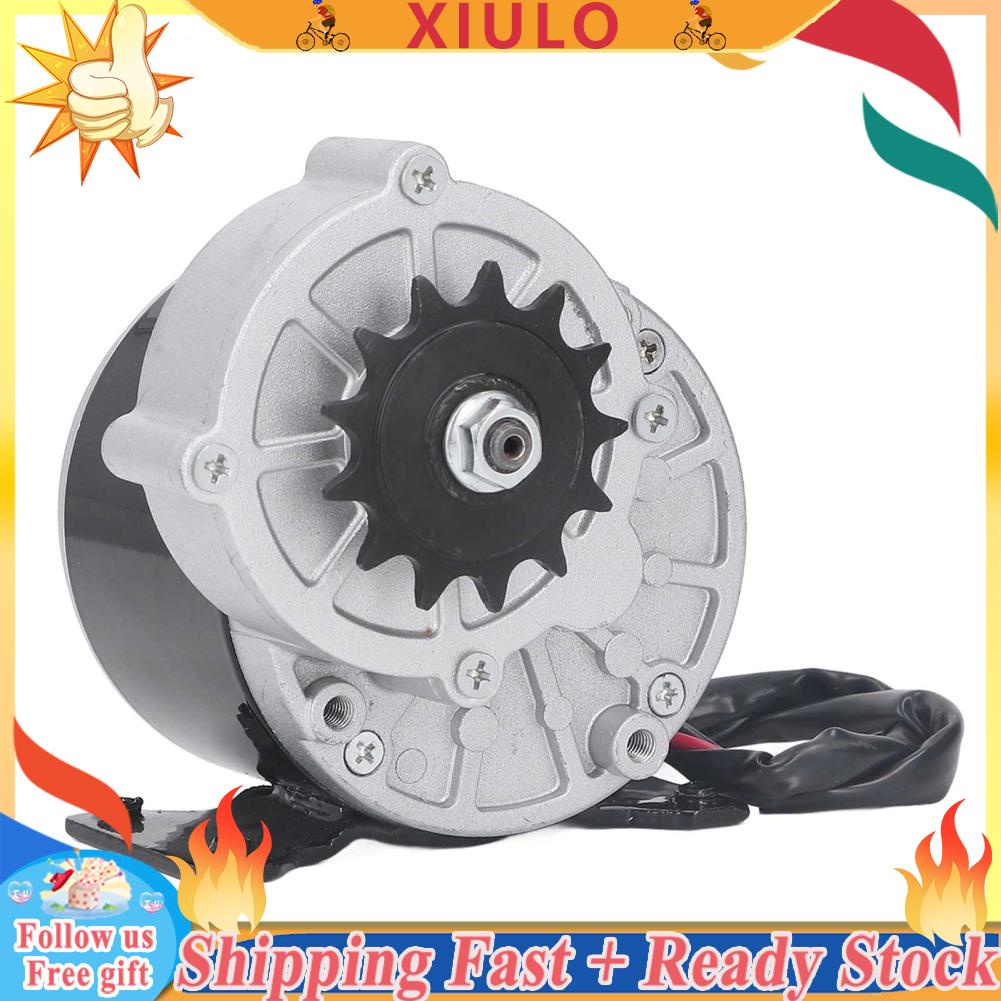 Xiulo 24V 500W E-Bike DC Motor 13T 2800RPM Geared Brushed Speed Reduction Motor♡ | Shopee ...