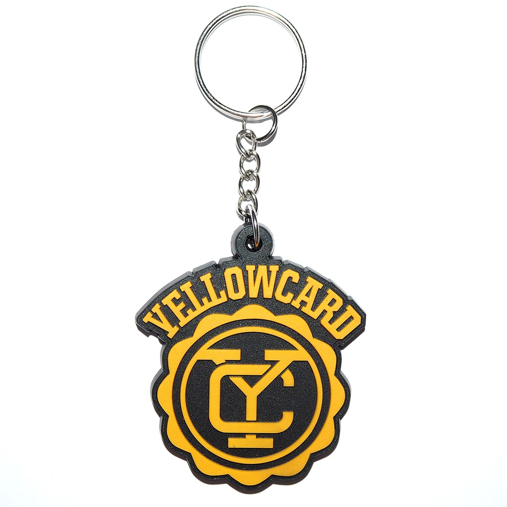 Rubber Keychain Yellow Card | Shopee Philippines