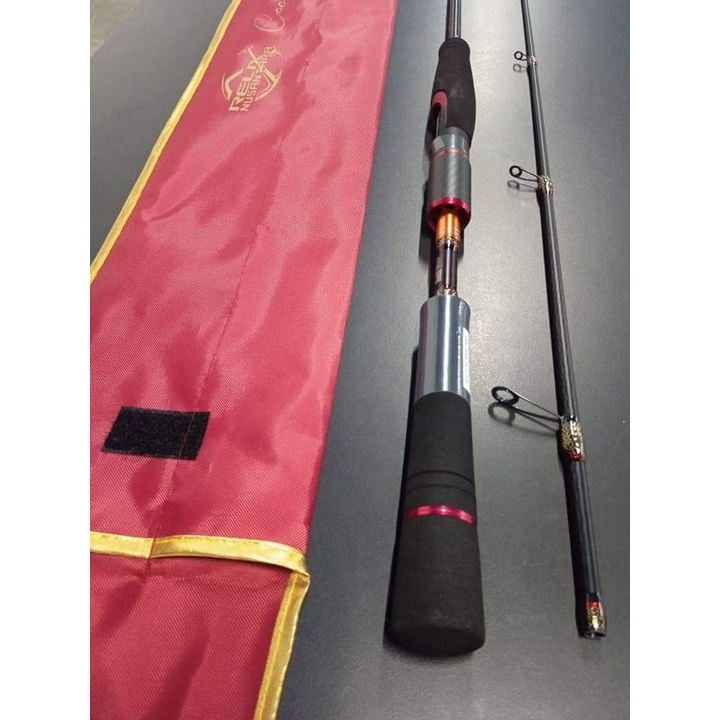 Relix Nusantara Cacing Merah 662 - Gen 2 Medium Fishing Rod | Shopee ...