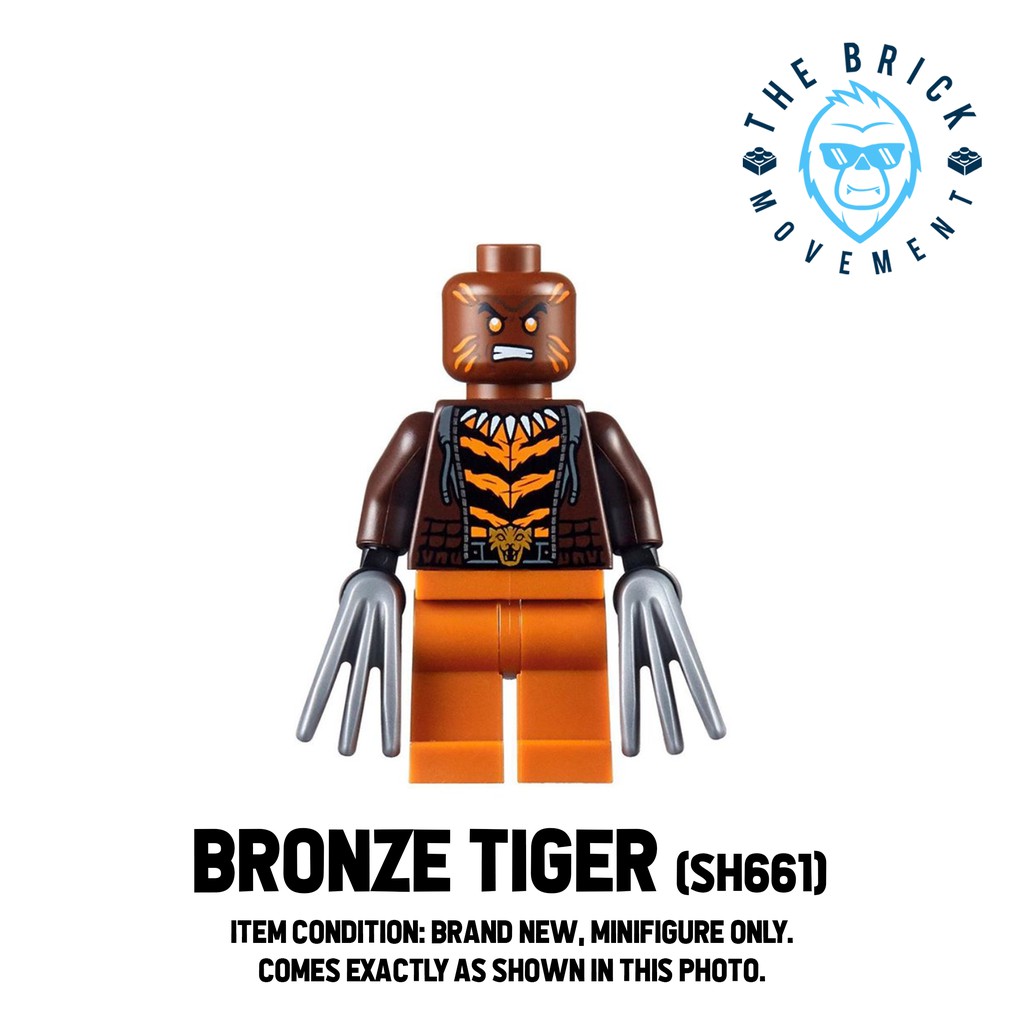 LEGO® DC Bronze Tiger (Rebirth) Minifigure | Shopee Philippines