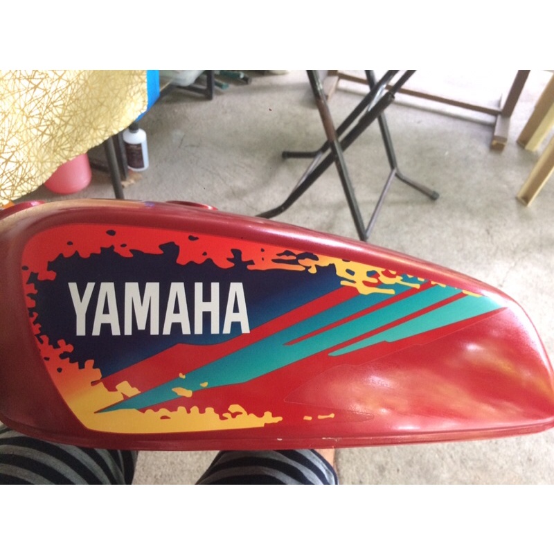 YAMAHA RXT 135 "BOLIK" : Customized Motorcycle Decals, Laminated, NO ...