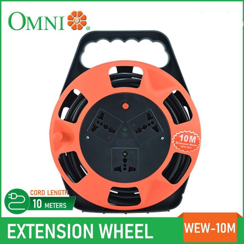 OMNI EXTENSION WHEEL 10MTS WEW-10M WEW-15M 15 MTS | Shopee Philippines