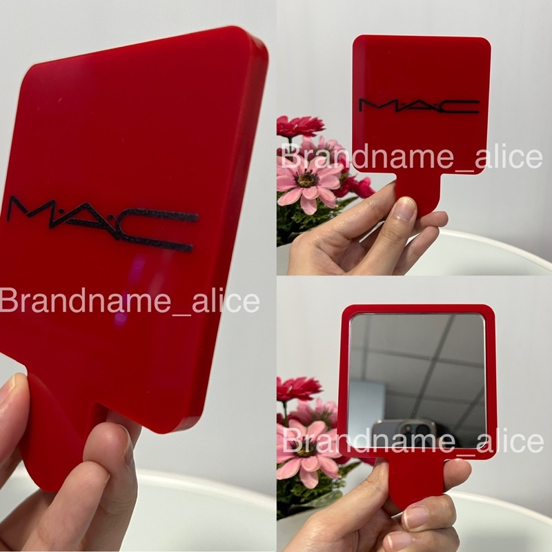Authentic Mac Mirror Red Easy To Carry. | Shopee Philippines