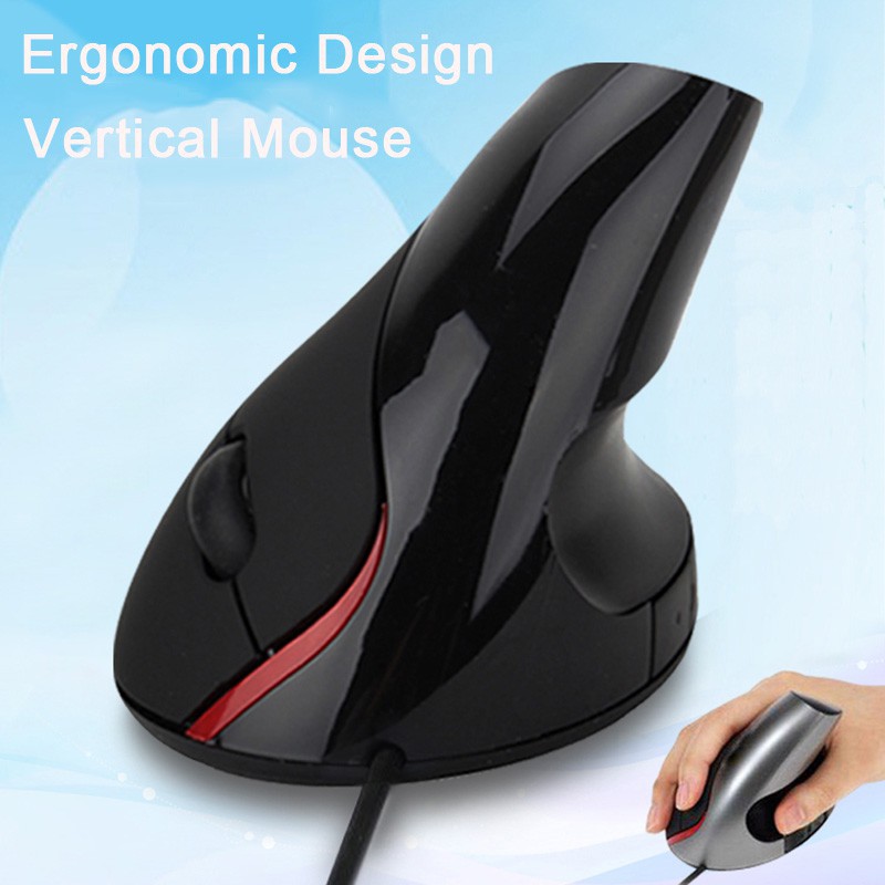 M-001WD Wired Optical Vertical Ergonomic Mouse | Shopee Philippines