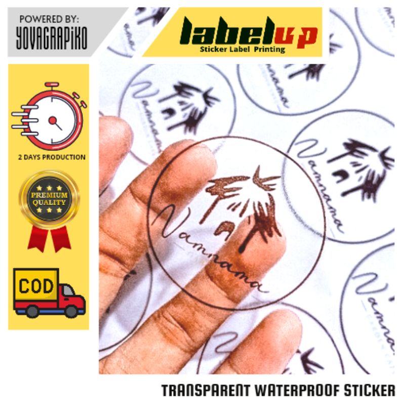 Personalized/Customized Product Sticker Label by: LABEL UP | Shopee ...