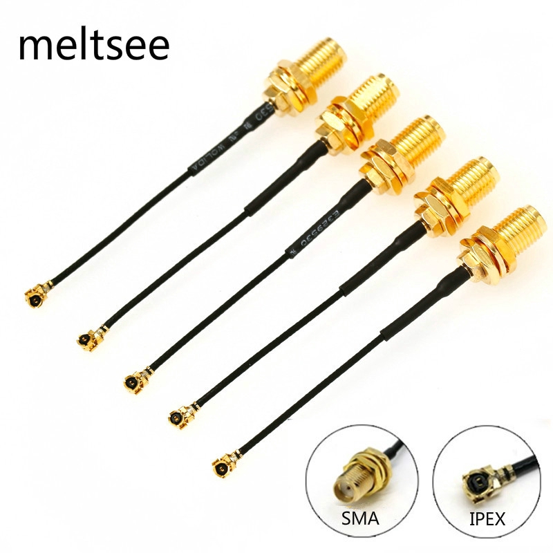 SMA Connector Cable Female to uFL/u.FL/IPX/IPEX RF Or NO Connector Coax ...
