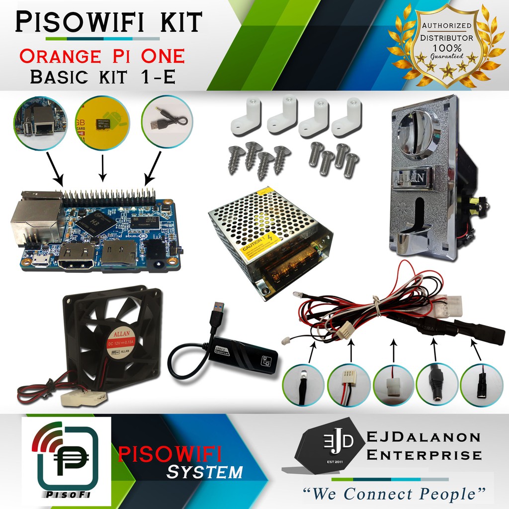 Neonds Piso Wi-Fi Kit Orange Pi One Pisofi System with Lifetime License ...
