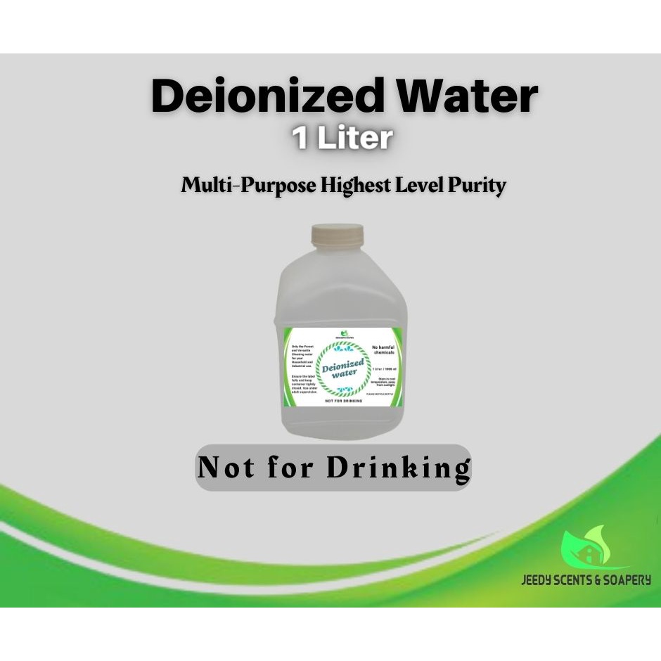 Deionized Water (Multi-Purpose Highest Purity Level) | Shopee Philippines