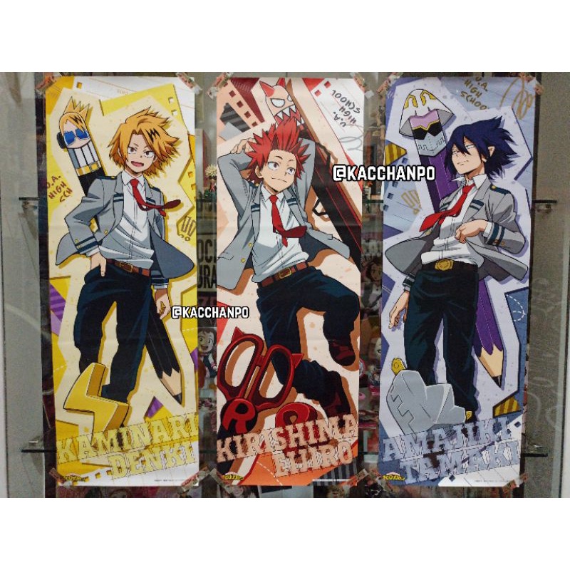 Bnha Chara Pos Collection 4 Denki Kaminari Kirishima Eijiro Tamaki ...