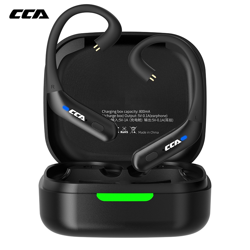 CCA BTX Wireless Earphones Ear Hook Module Bluetooth 5.2 Headset HiFi ...