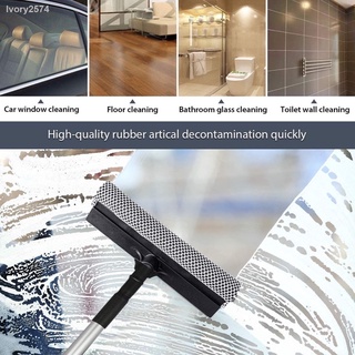 Double-sided retractable glass sponge wiper with long handle | Shopee ...