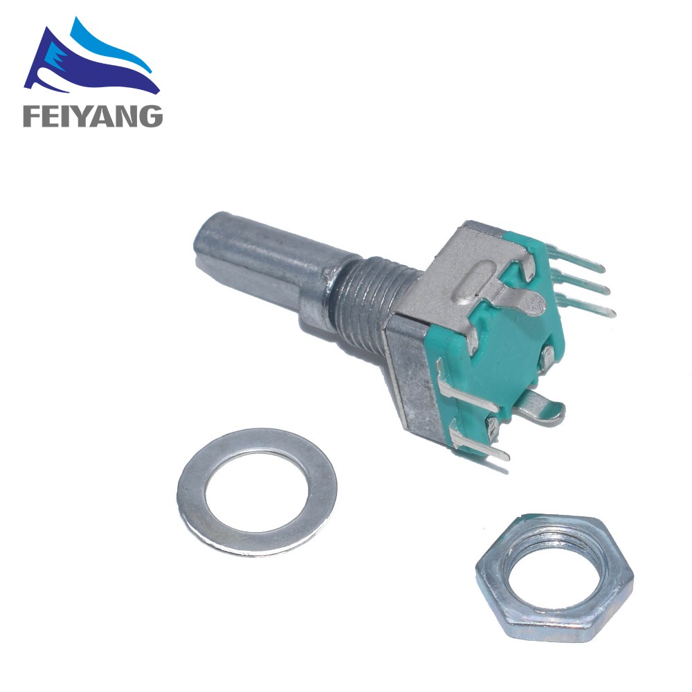 1pcs Rotary encoder,code switch/EC11/ audio digital potentiometer,with ...