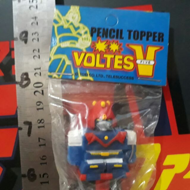Voltes V Pencil & Toppers 1990's Toei Co Ltd Japan | Shopee Philippines