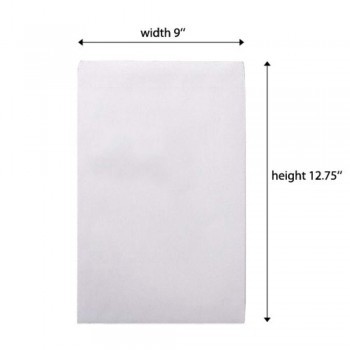 (5PCS) WHITE ENVELOPE 9'' X 12.75'' A4 SIZE | Shopee Philippines