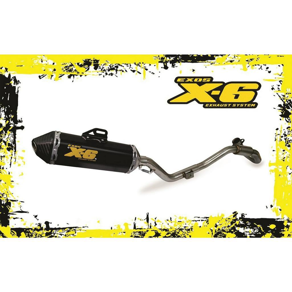 EXOS X6 with Powerbomb CRF 250L (2018 year model below) Full Exhaust ...
