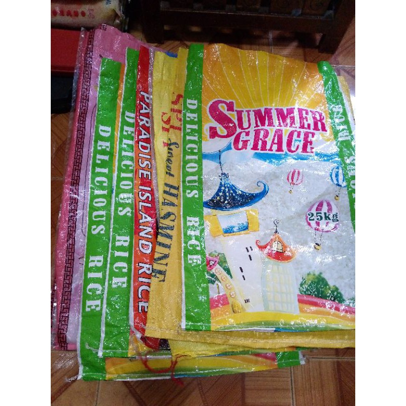 Used Rice Sacks (sizes - 25kg and 50kg) | Shopee Philippines