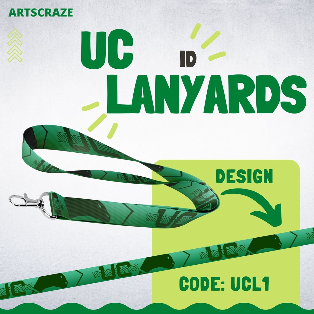 UC (University of the Cordilleras) High Quality ID Lanyards/Lace ...