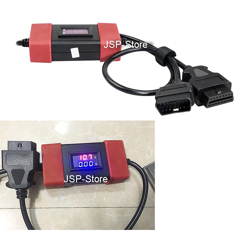Power Transformer Adapter Box Obd2 Cable Electrical System 24V to 12V ...
