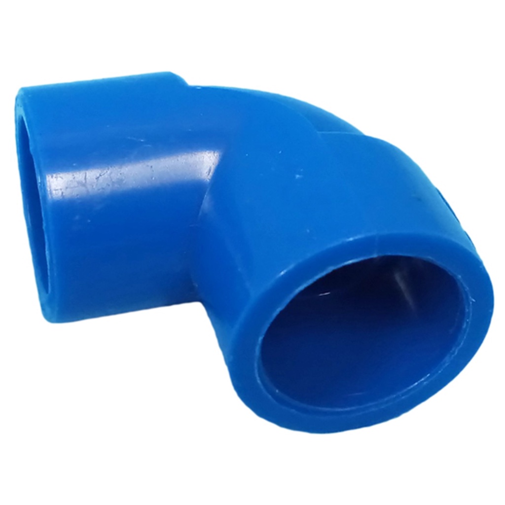 PVC ELBOW 63MM X 90° BLUE FOR CLEAN WATER === PVC ELBOW 2" X 90 ...