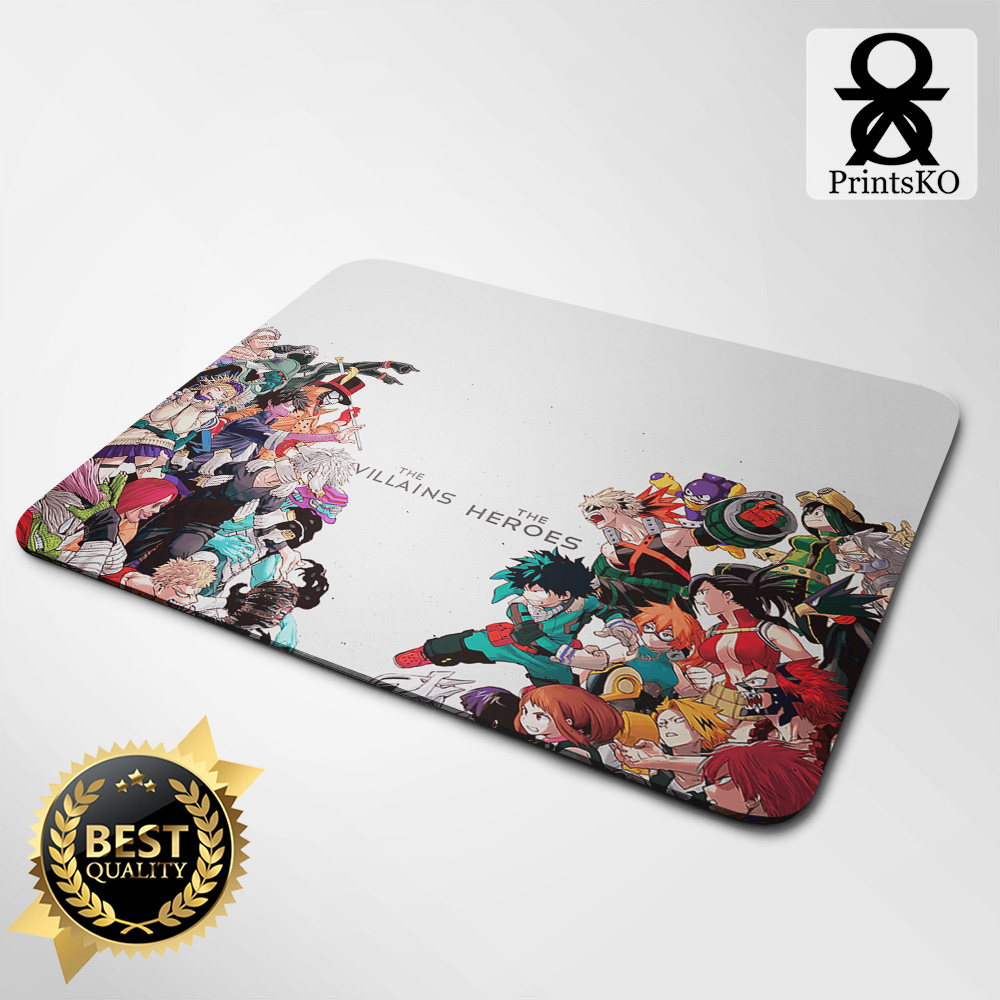 My Hero Academia Mouse pad - Characters Design | Shopee Philippines