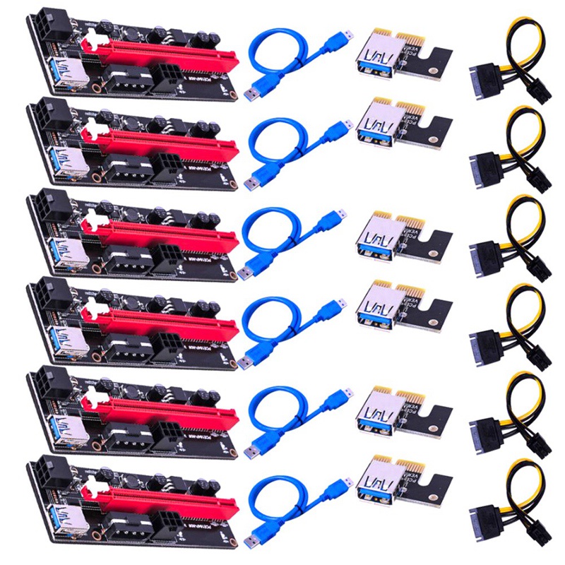 HOT-VER009 USB 3.0 PCI-E Riser VER 009S Express 1X 4X 8X 16X Extender ...