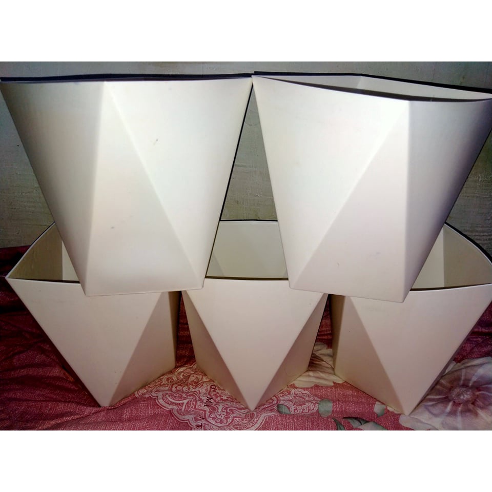 (set of 5pcs.) abstract design pots for plants (7x8 inches) - paso ...